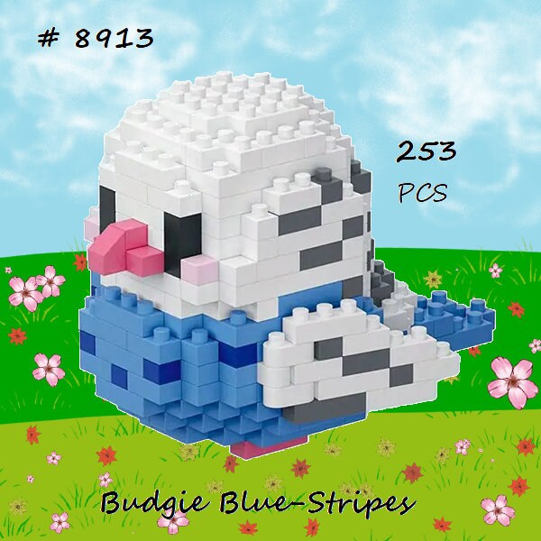 DIY Mini Bricks Cute Birds,building Block Decor,building Block Bird ...