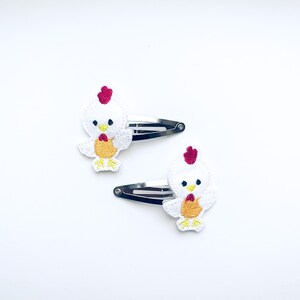 Chicken Hair Clips - Etsy