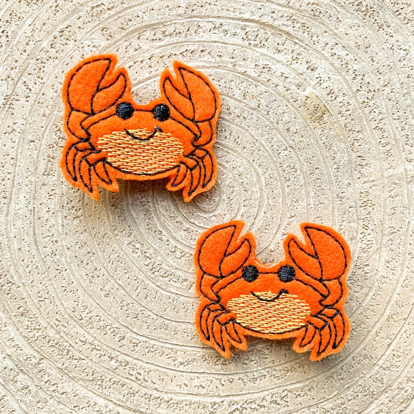 Crab Hair Clip - Etsy