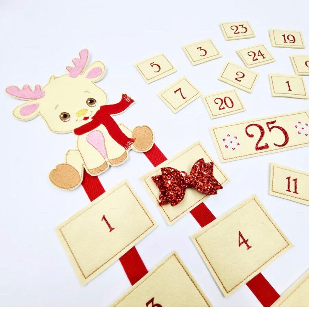 12 Days Reindeer Advent Calendar - Etsy