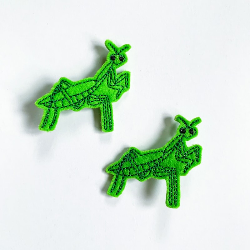 Praying Mantis Pin - Etsy