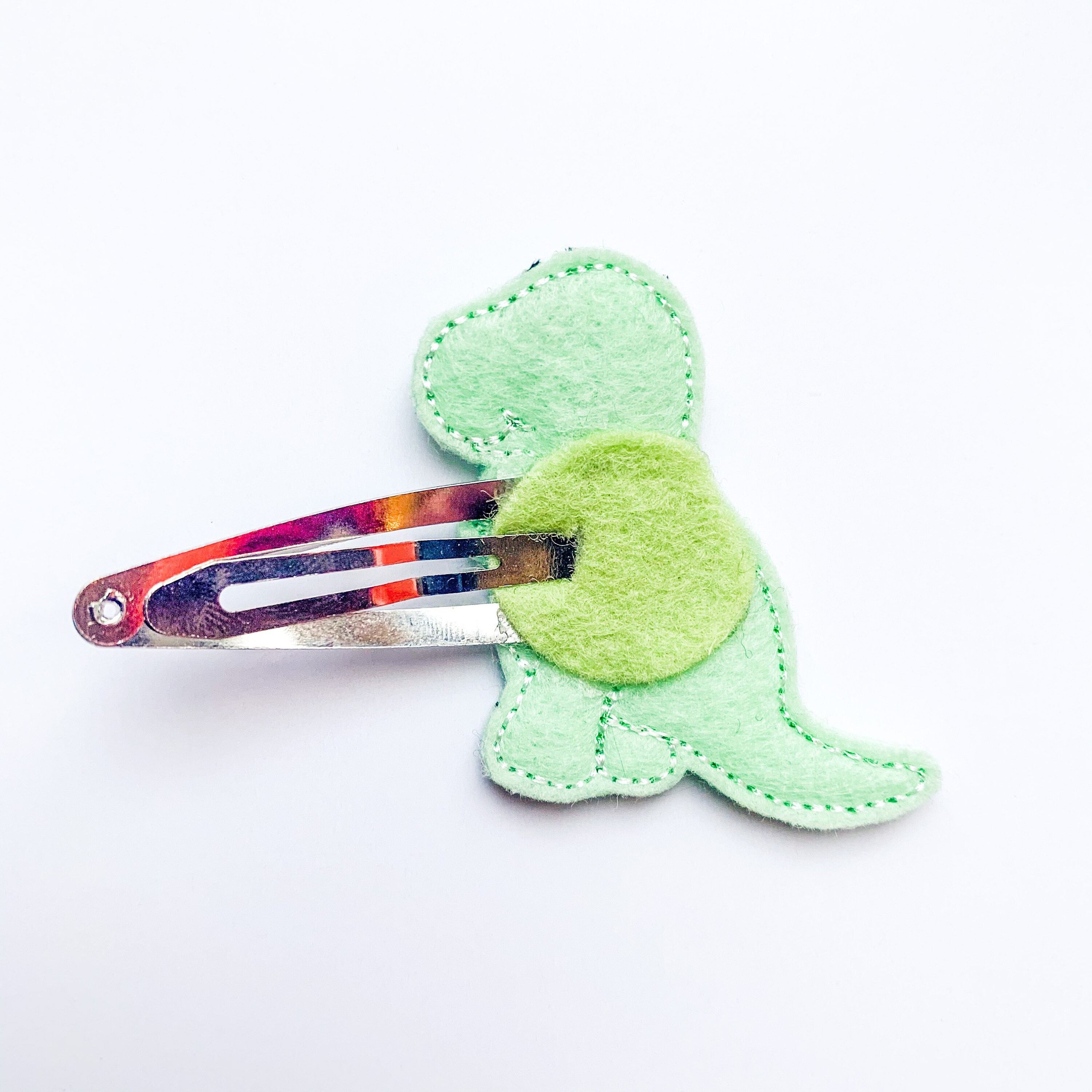 Green T-rex Dinosaur Hair Clips - Etsy UK