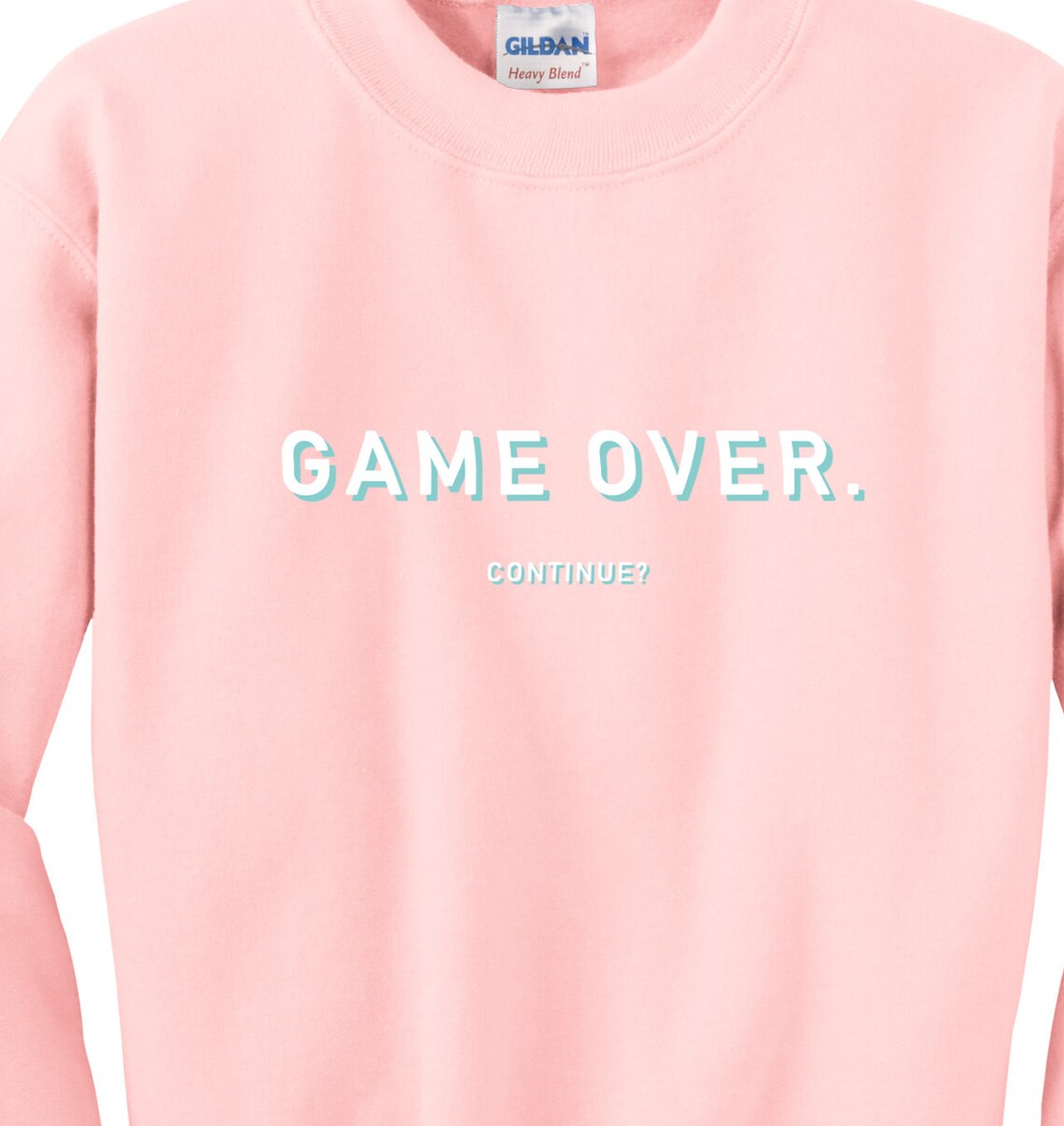 Game Over Sweater Gamer Gift Cute Women Sweatshirt - Etsy