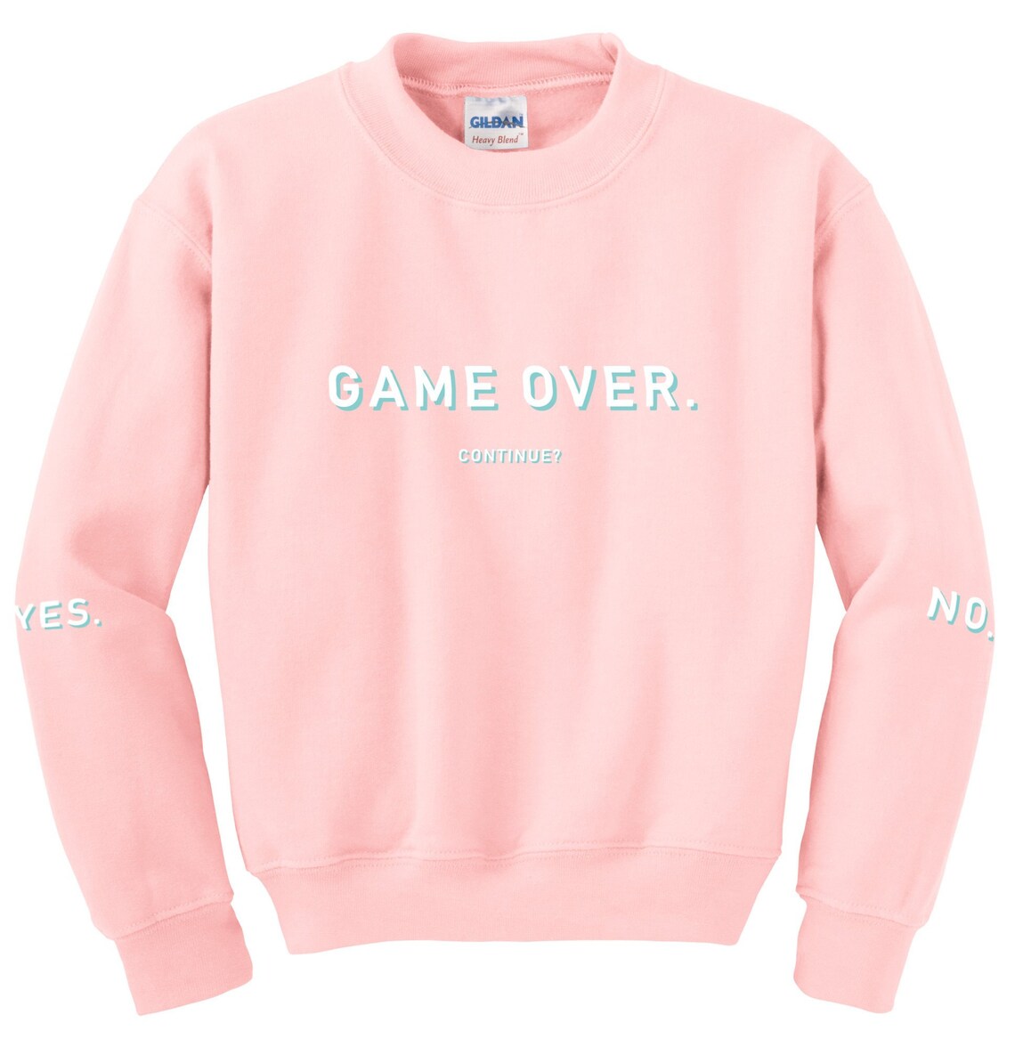 Game Over Sweater Gamer Gift Cute Women Sweatshirt - Etsy