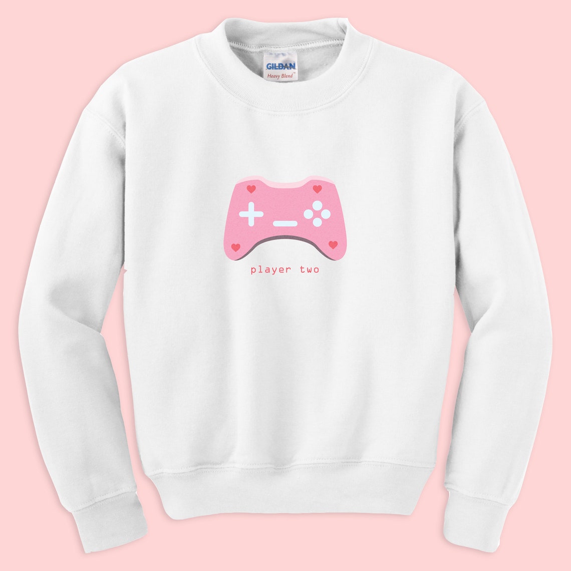 Gamer Couple Sweater Gamer Gift Cute Player 1 Player 2 - Etsy