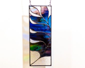 Multi Colored Glass Panel - Etsy