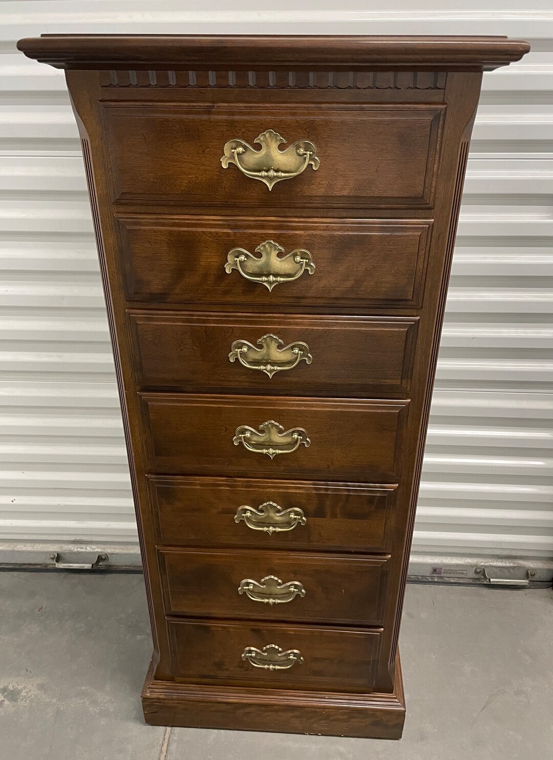 Ethan Allen Lingerie Chest Classic Manor 7 Drawers 15-5224 204 Maple ON ...