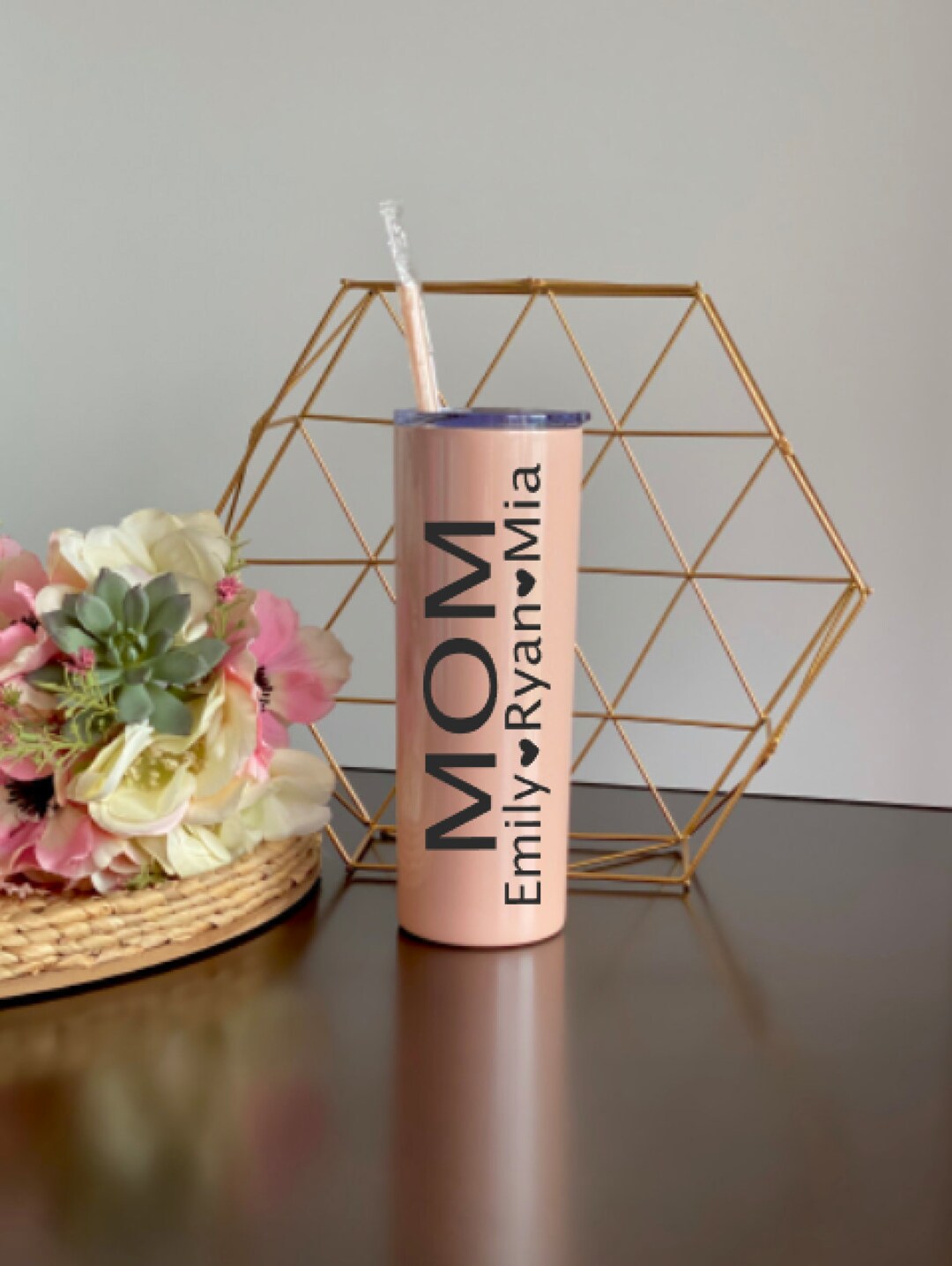 Mom Tumbler Stainless Steel Water Bottle Mom Gift From Kids - Etsy