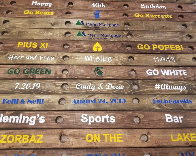 Shot Ski - Engraved, Custom Shotski Gift, Personalized, Shot Glass ...