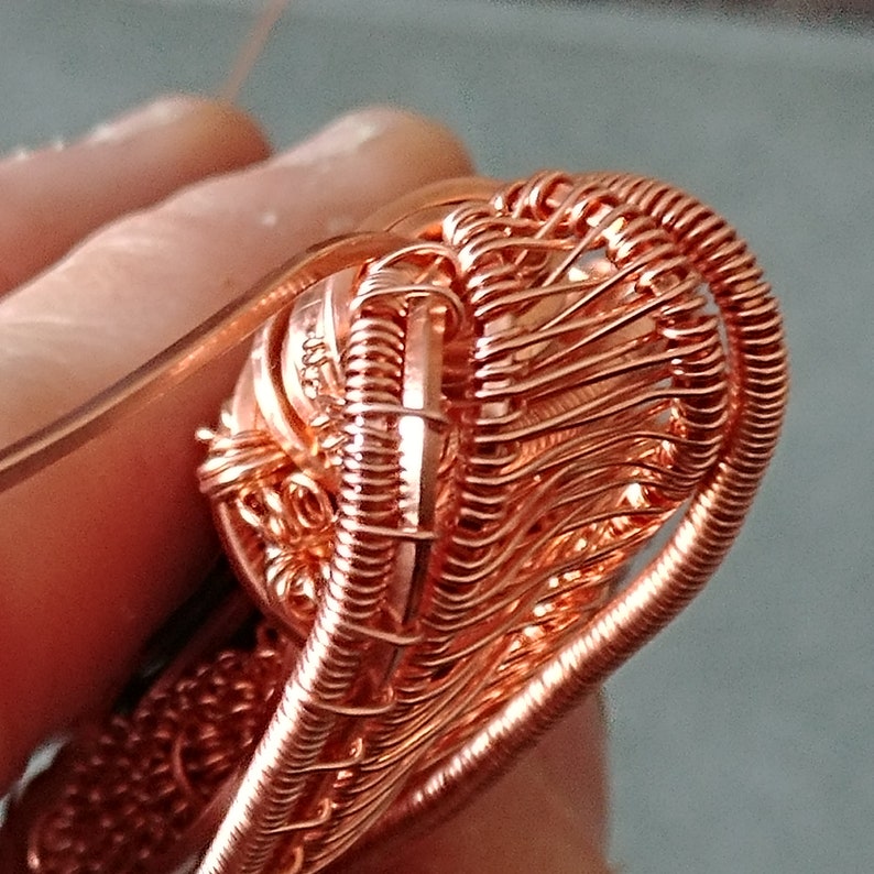 Heady Style Wire Weave Pendant Tutorial - Etsy