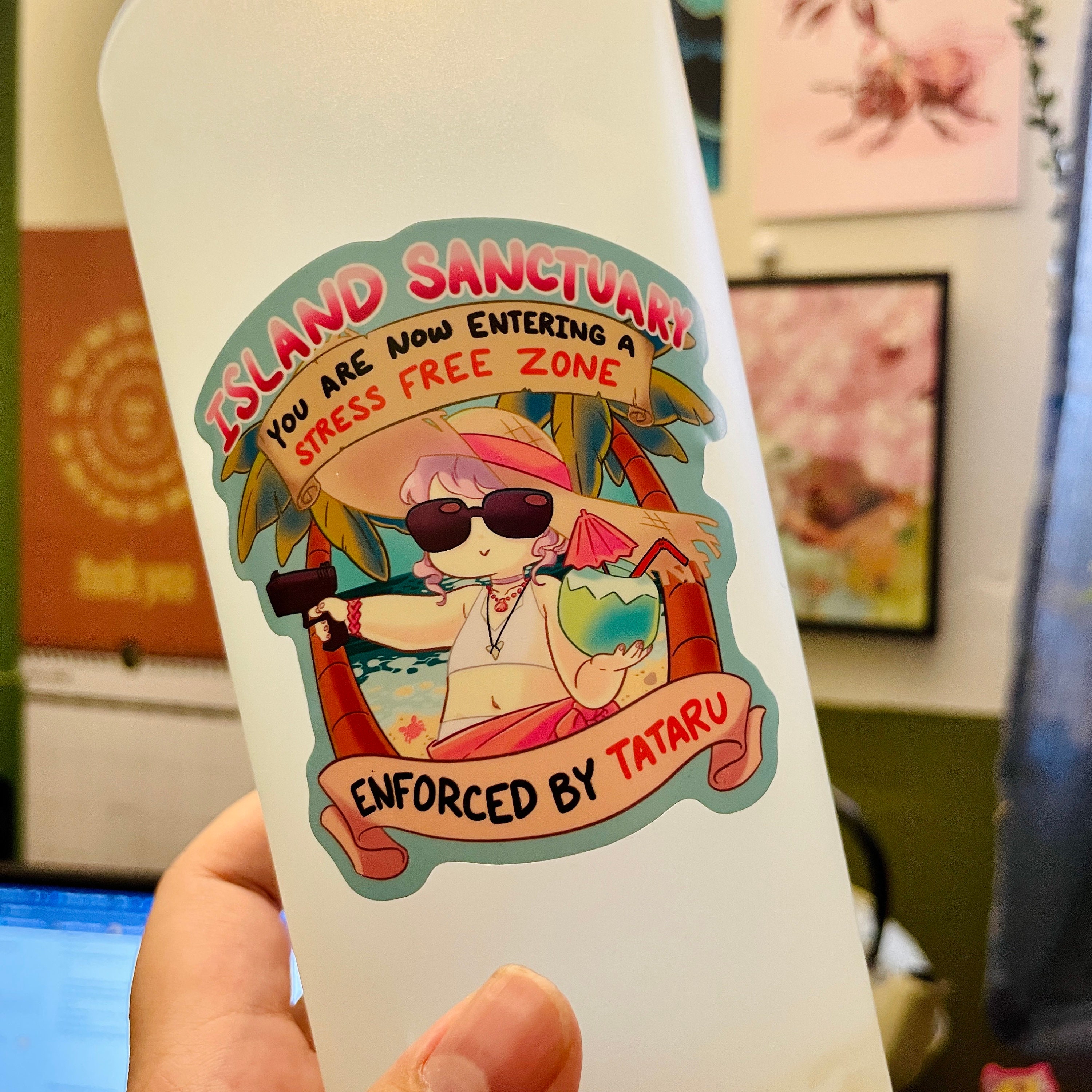 Island Sanctuary Tataru 3 Sticker - Etsy