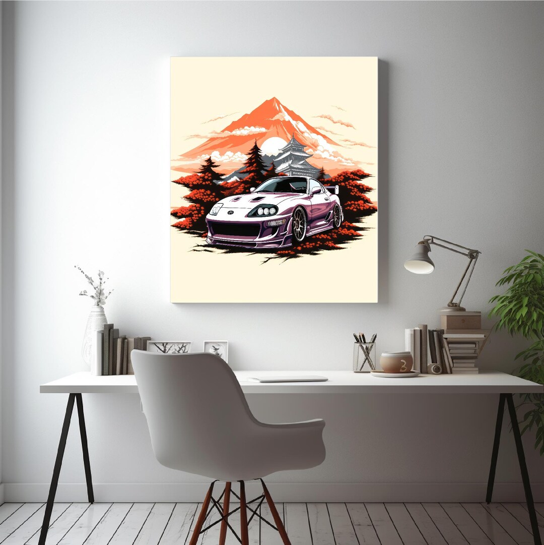 Japan Style Supra Art - Etsy