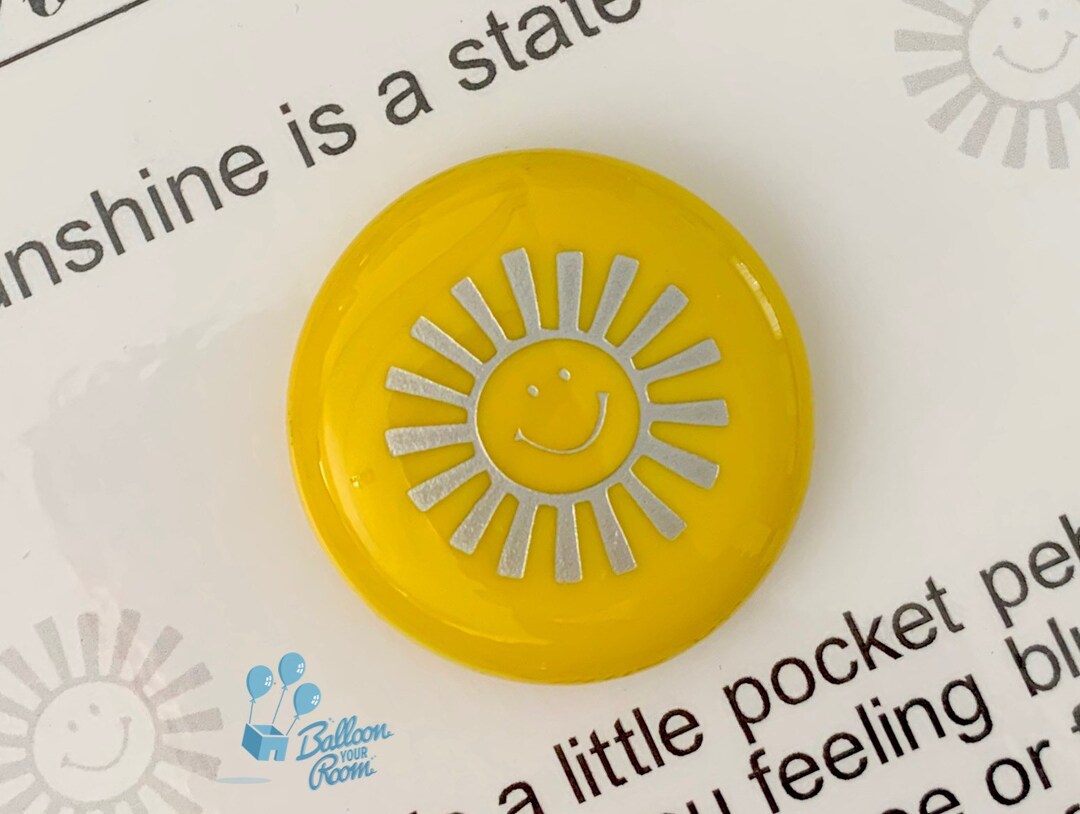 Empowerment Pocket Pebble - Sunshine is A State of Mind - Engraved ...