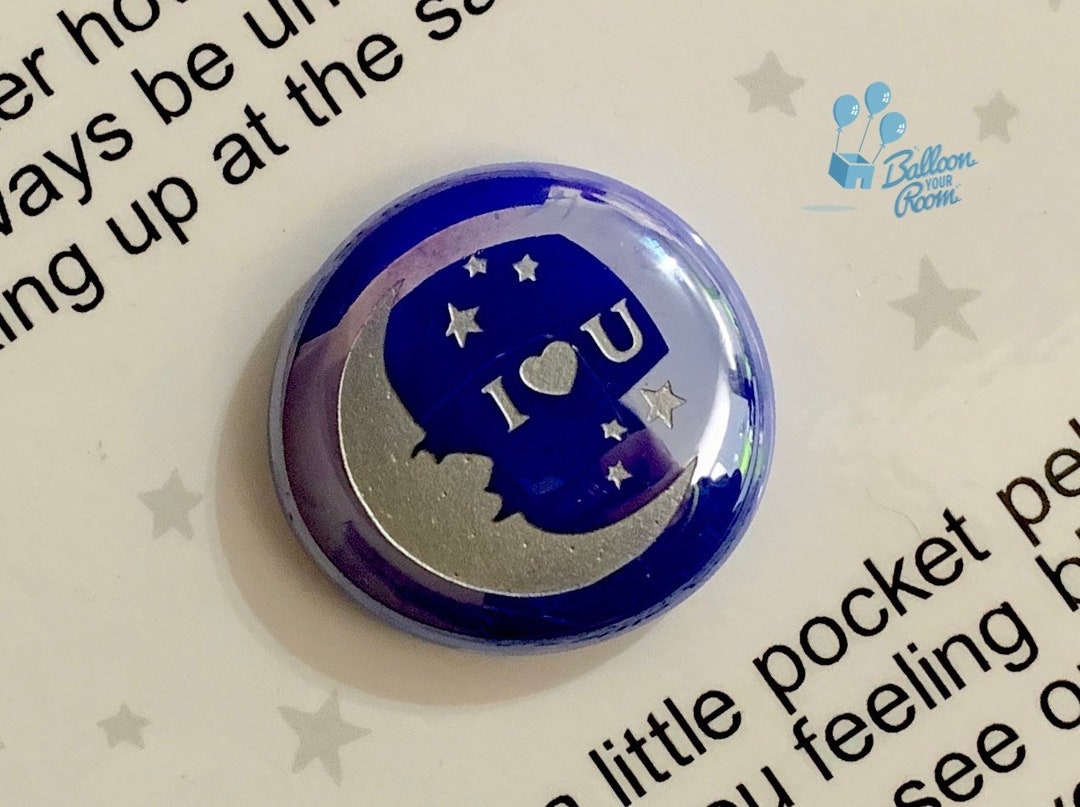 Engraved Pocket Pebble - Always Under the Same Sky - I Love You ...
