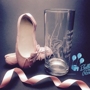 Ballet Shoes Glass - Dance With Your Heart, Your Feet Will Follow ...