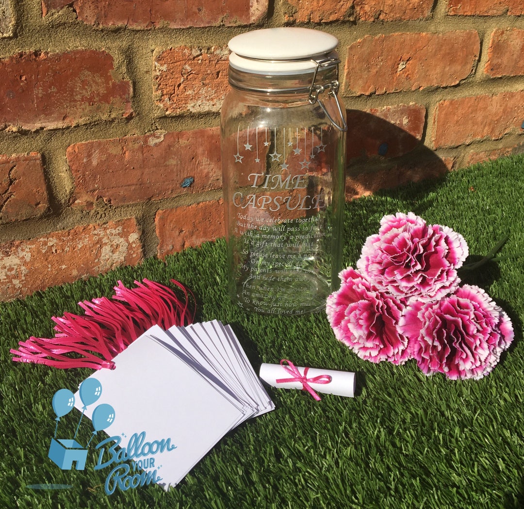 Time Capsule Jar – Early Birthdays – Christenings - Baptisms - Etsy