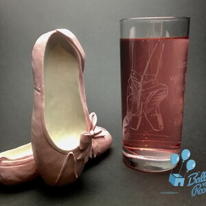 Ballet Shoes Glass - Dance With Your Heart, Your Feet Will Follow ...