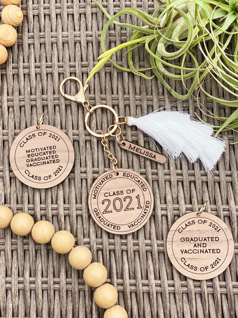 Graduation Personalized Keychain SVG File Laser File | Etsy