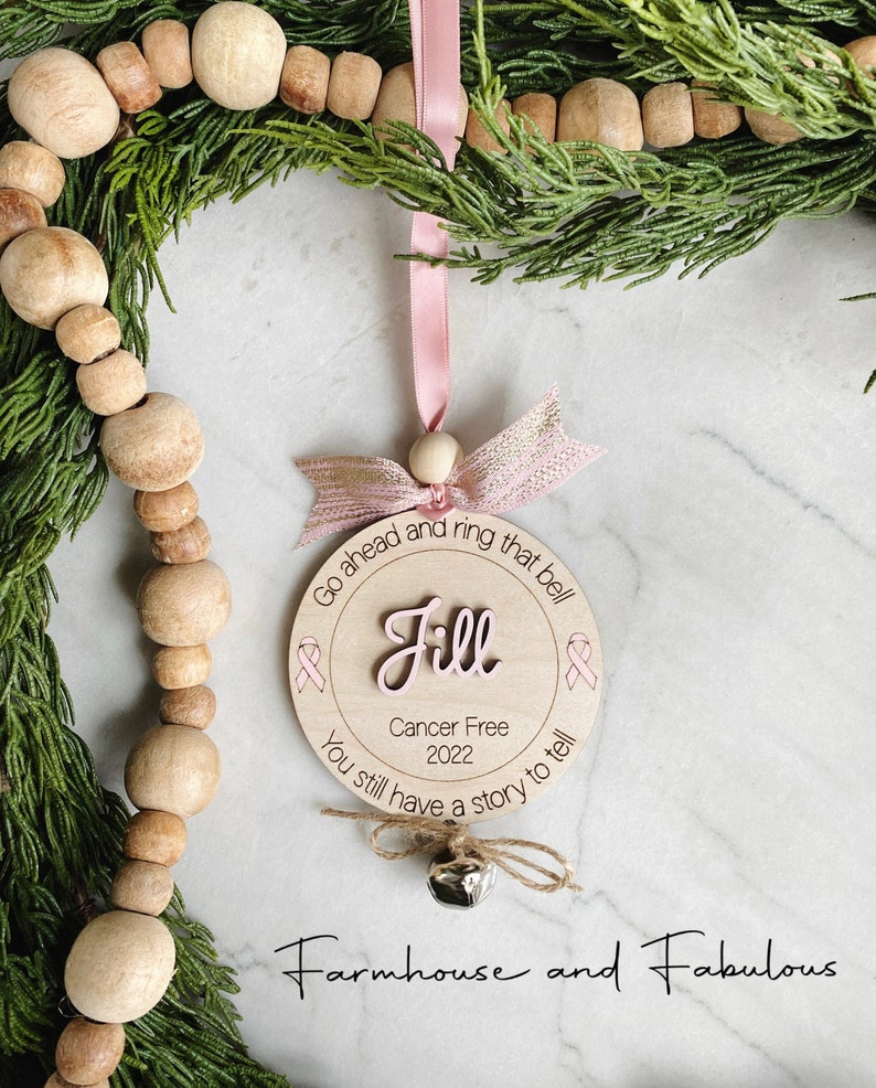 Cancer Survivor Ornament SVG, Cancer Bell Ornament SVG, Cancer Survivor ...