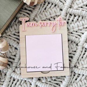 Sorry Sticky Note Holder SVG, Glowforge Laser File, Funny Valentine ...