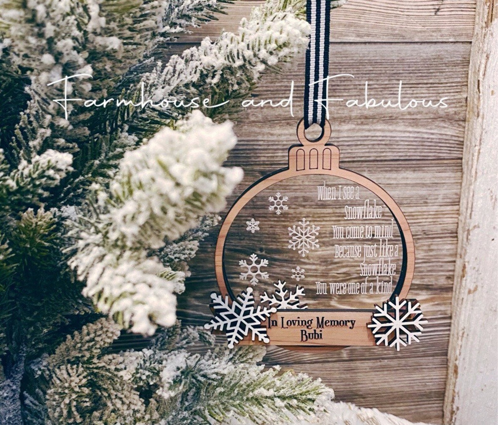 Memorial Ornament SVG, Remembrance Ornament, Memorial Christmas ...