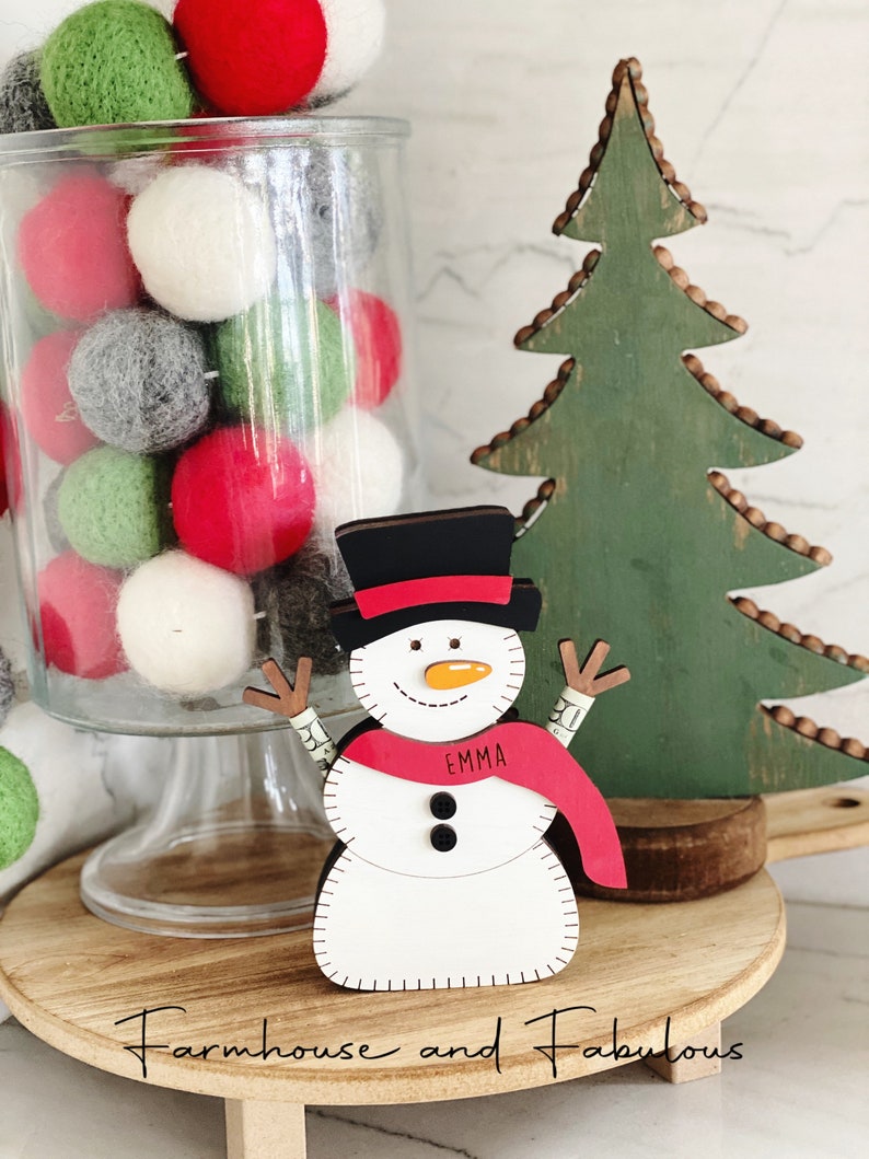 Snowman Money Holder SVG File Christmas Gift for Kids - Etsy