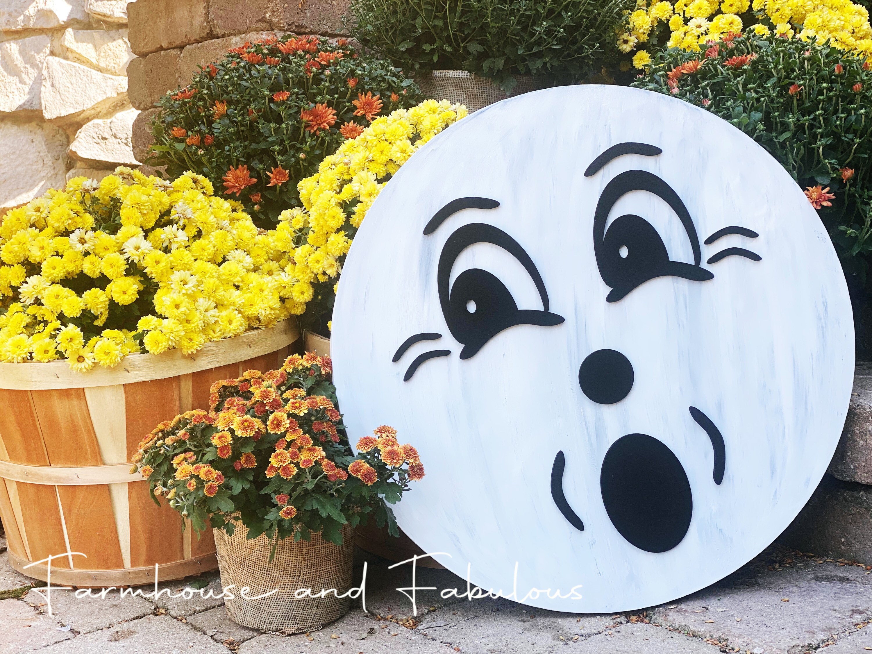 Halloween SVG Man in the Moon File Halloween Decor SVG | Etsy