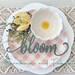 Spring Plate Words Laser Cut File Spring Tablescape File - Etsy