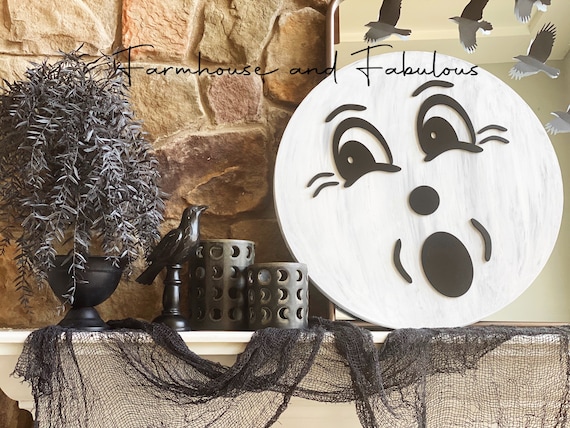 Halloween SVG Man in the Moon File Halloween Decor SVG | Etsy