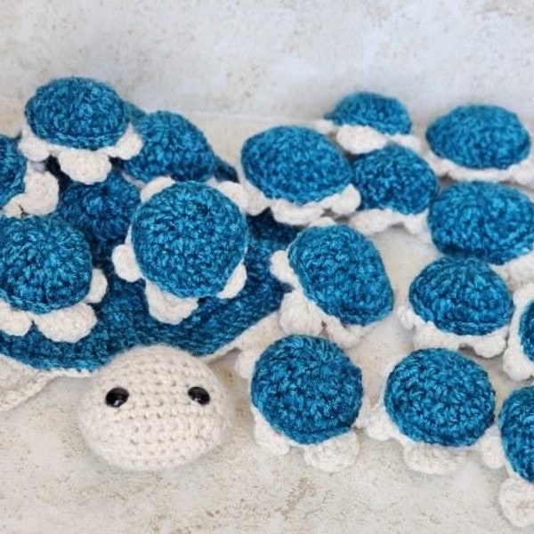 Crochet Turtle Memory Game - Etsy