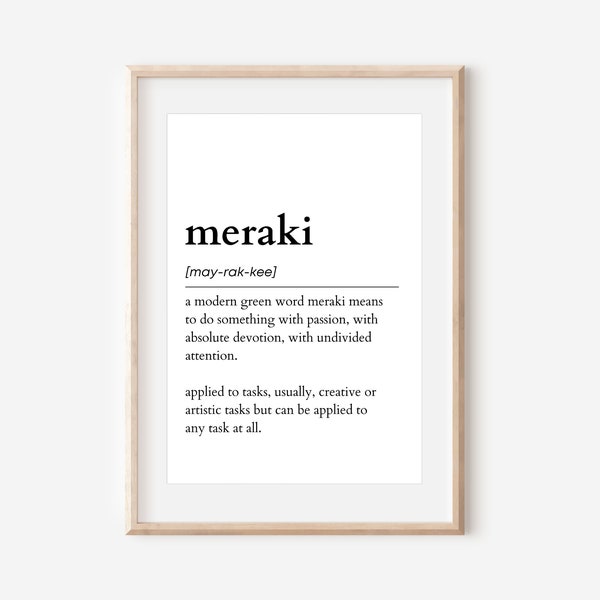 Meraki - Etsy