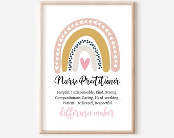 Nurse Practitioner Thank You - Etsy