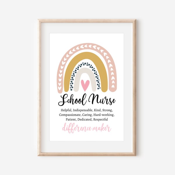School Nurse Posters - Etsy