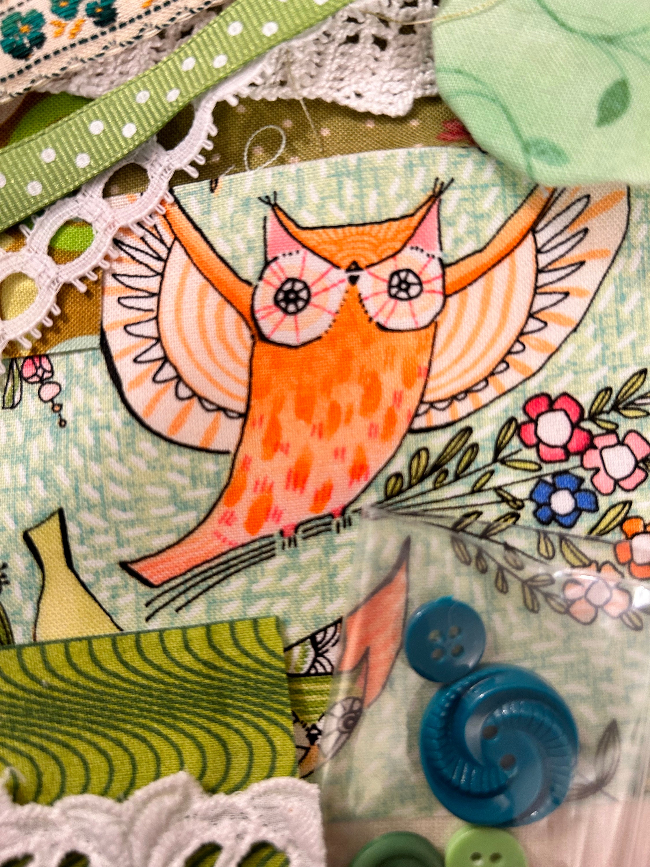 Mini Mint Slow Stitch Kit - Etsy