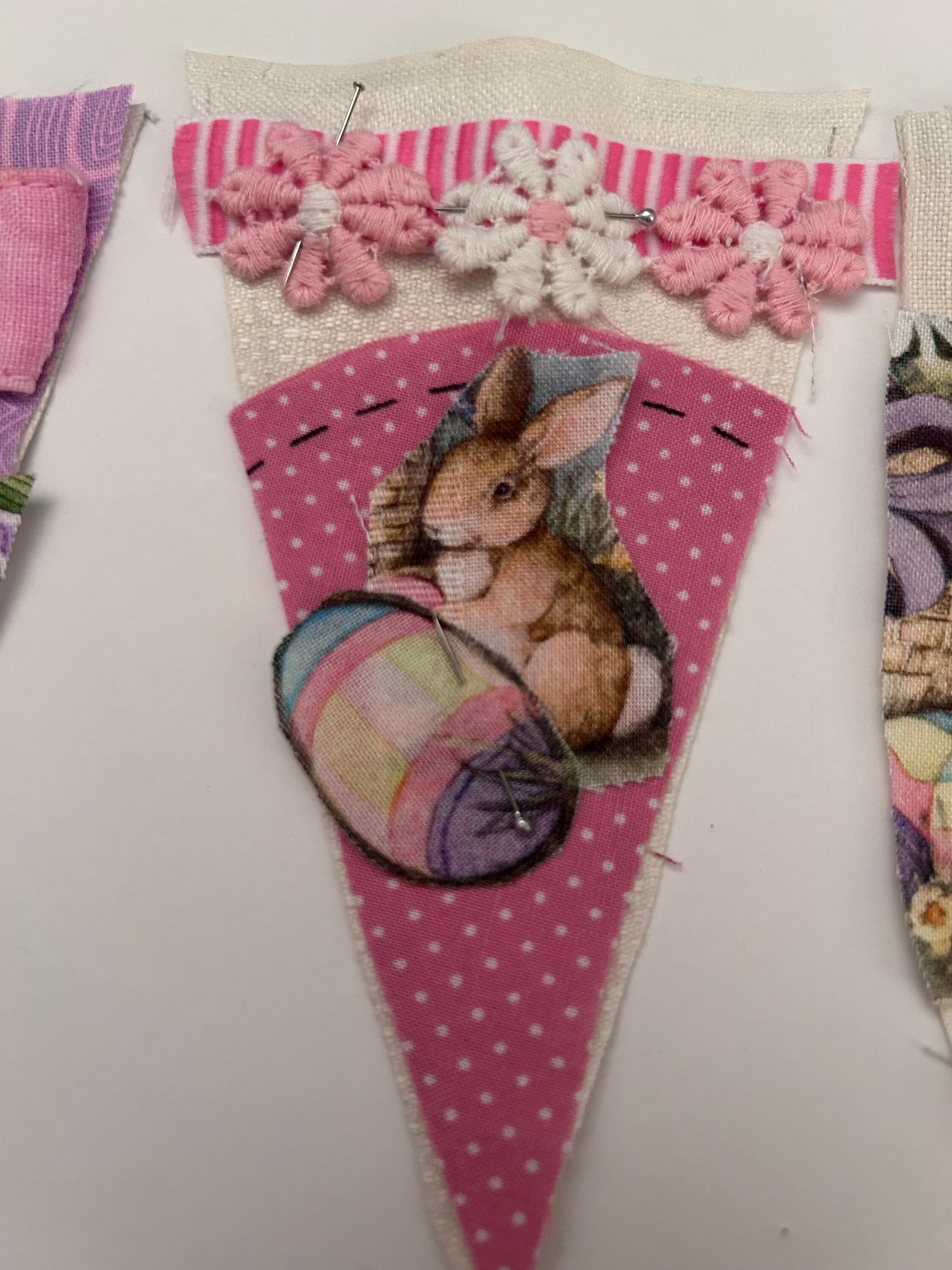 Easter Slow Stitch Banner Kit - Etsy