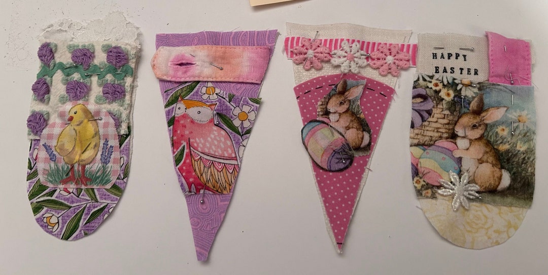Easter Slow Stitch Banner Kit - Etsy