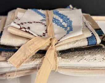 Mini Blue Spring Slow Stitch Kit - Etsy