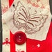 Redwork Slow Stitch Banner Kit - Etsy