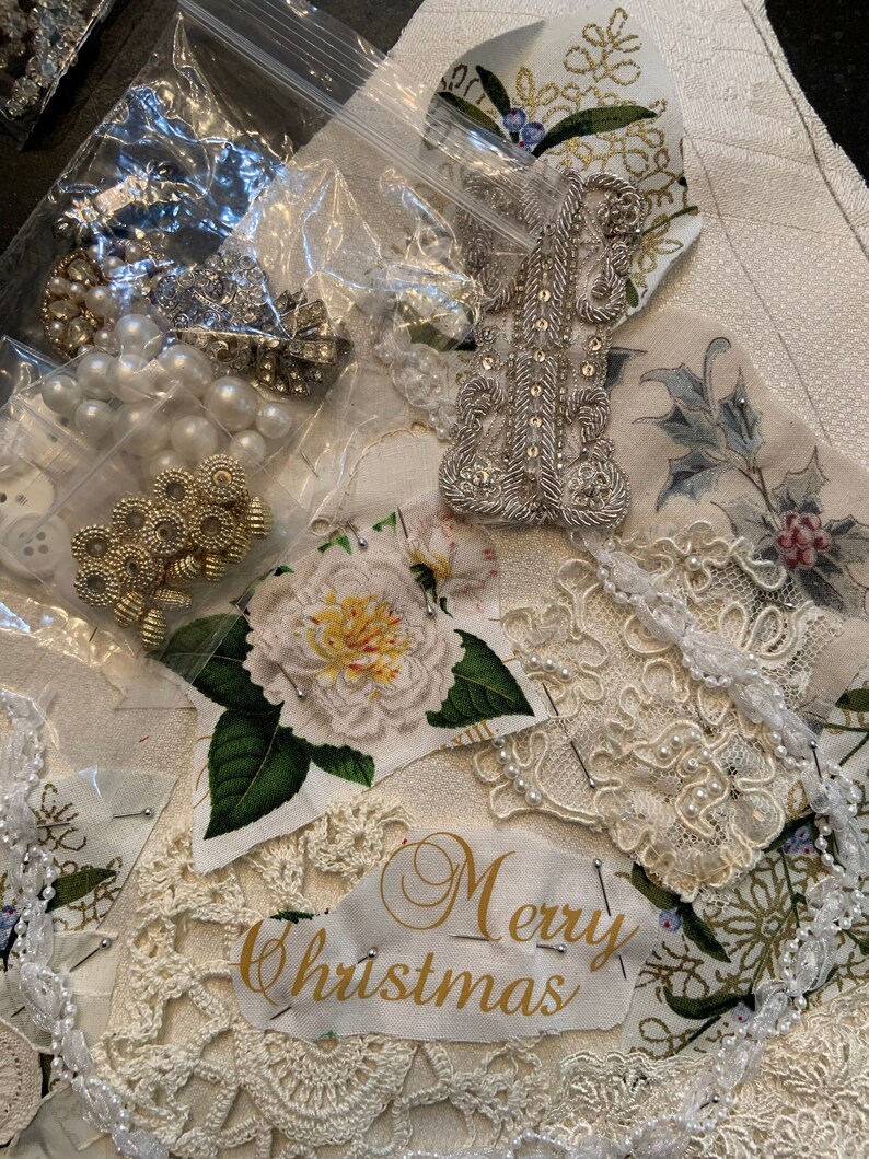 Glitz Slow Stitch Tree Kit 12 Inch - Etsy