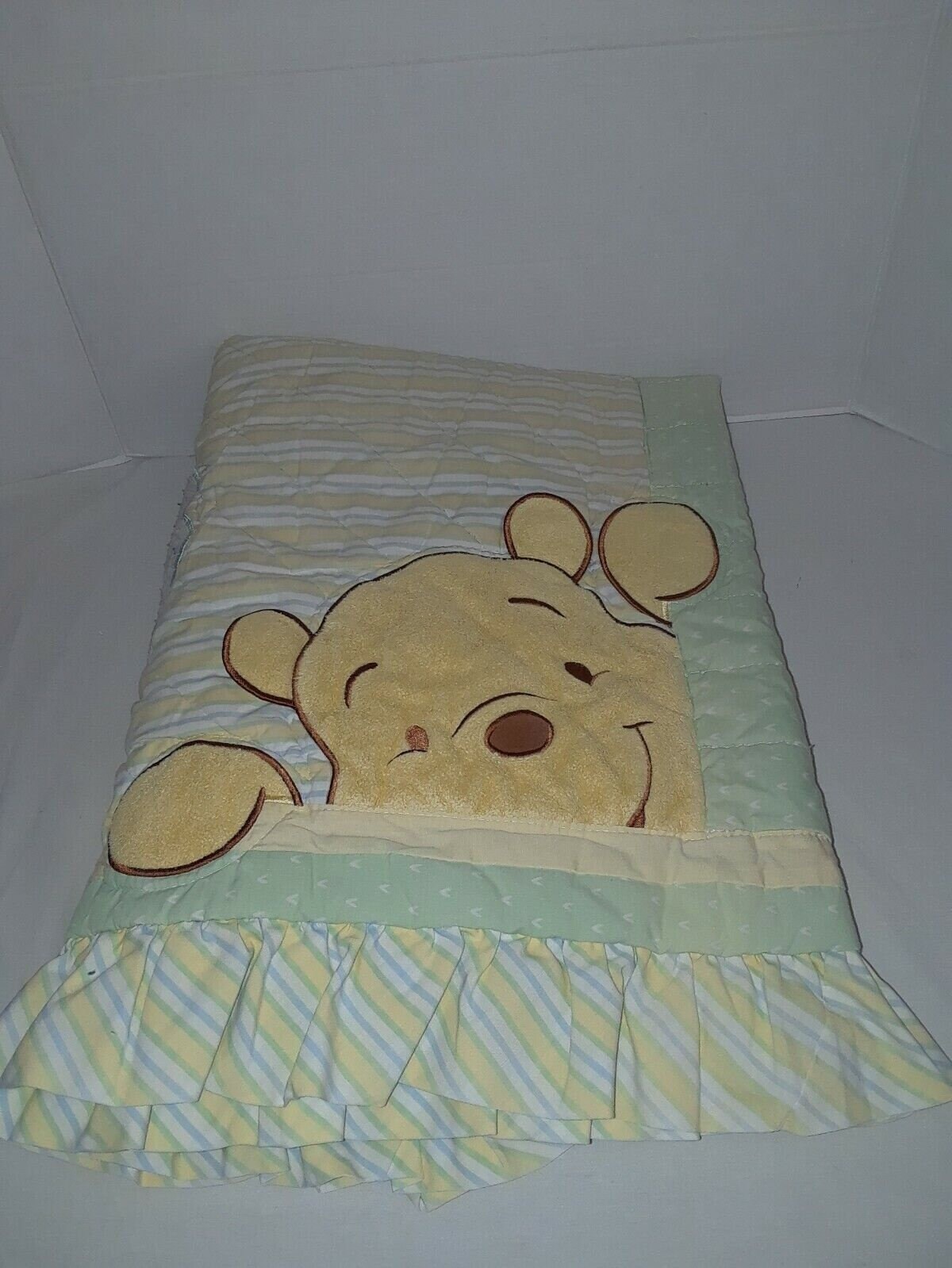 Disney-winnie the Pooh-crib Comforter/quilt-sensory-tigger-piglet ...