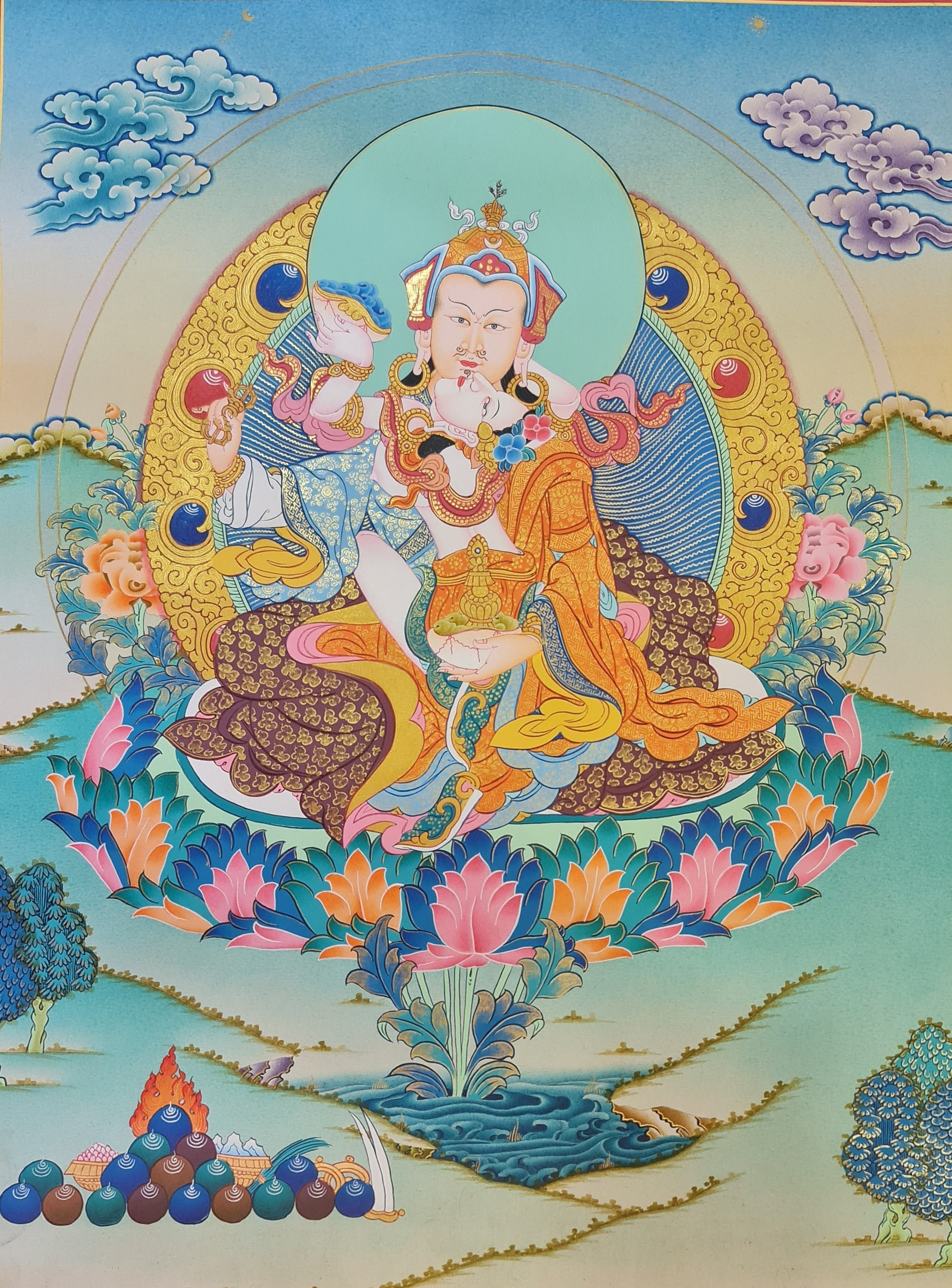 Yeshe Tsogyal Thangka