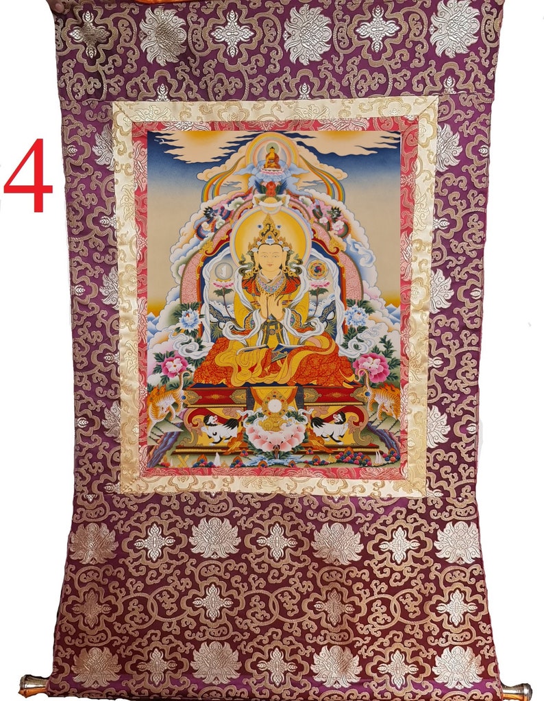 288. Primordial Rigden Shambala Thanka (thangka). Free Brocade / Free ...