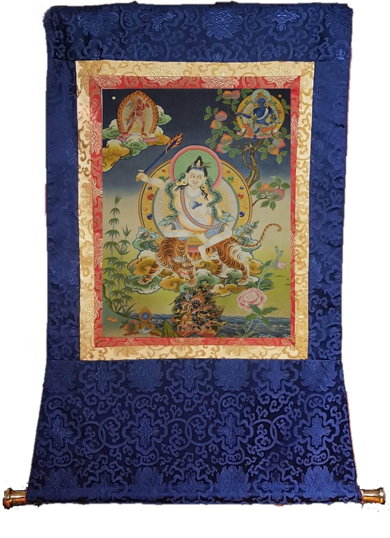359. Lama Tsongkhapa Mahasiddha Thangka: Tibetan Buddhist Art - Etsy