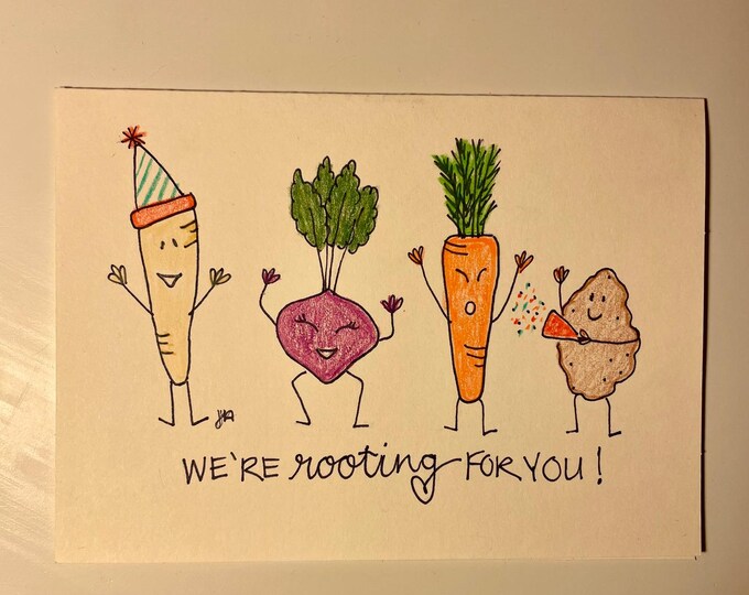 Rooting for You | Card - Etsy