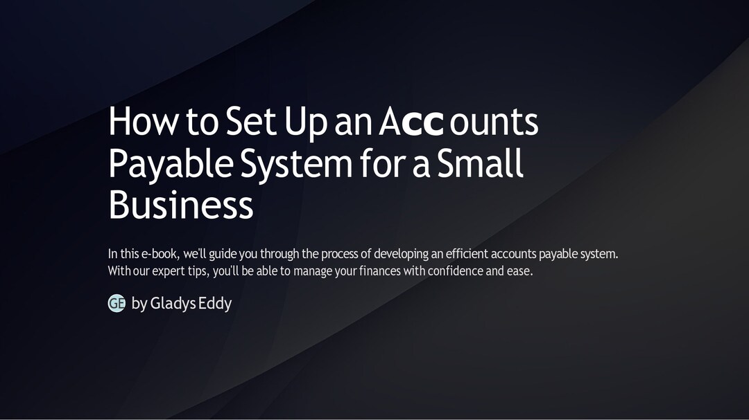 How to Set up an Accounts Payable System for a Small Business - Etsy