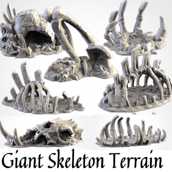 Terrain Skeleton - Etsy