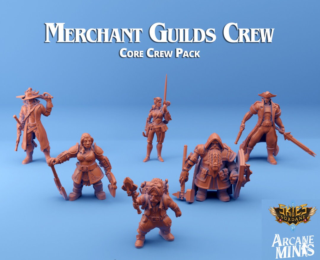 Merchant Guild Crew Sailors Pirates, for Dnd, RPGS, by Skies of Sordane ...