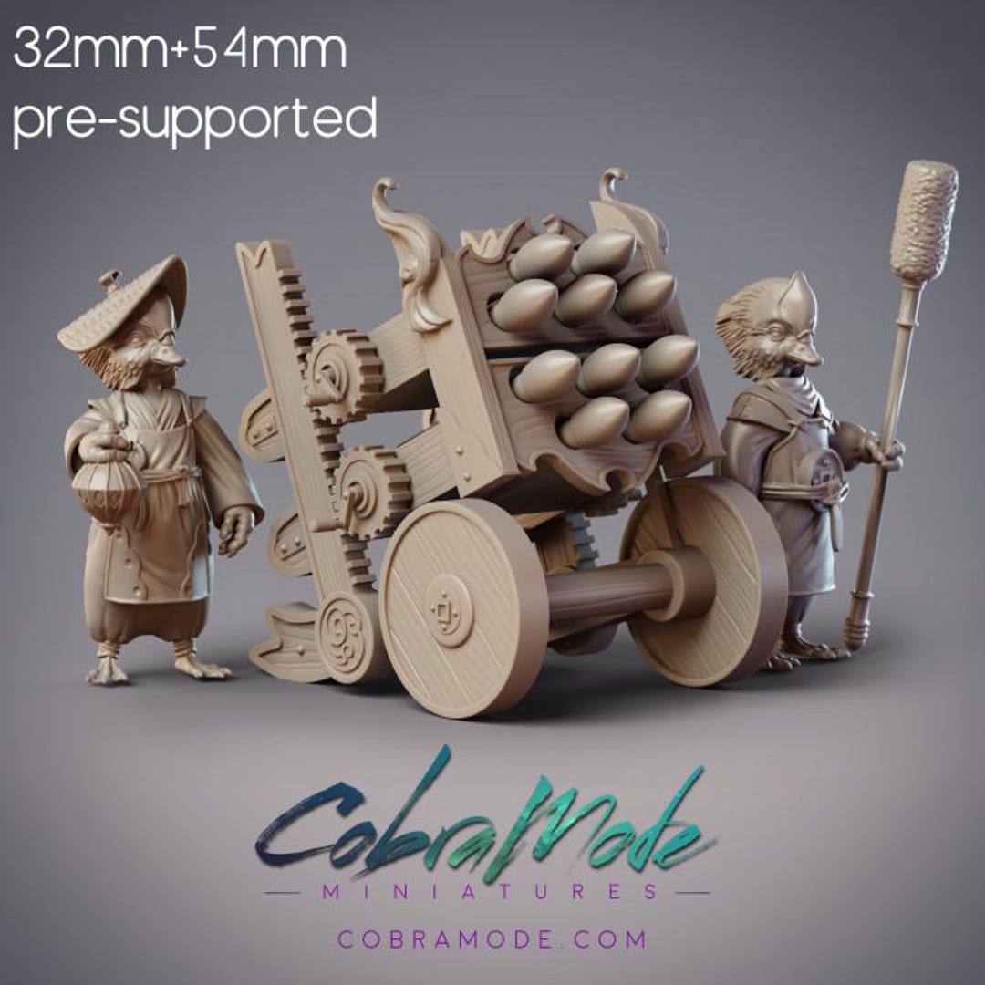 Duck Rocket Team - Yuanyang Artillery Unit | Cobramode | Tabletop RPG ...