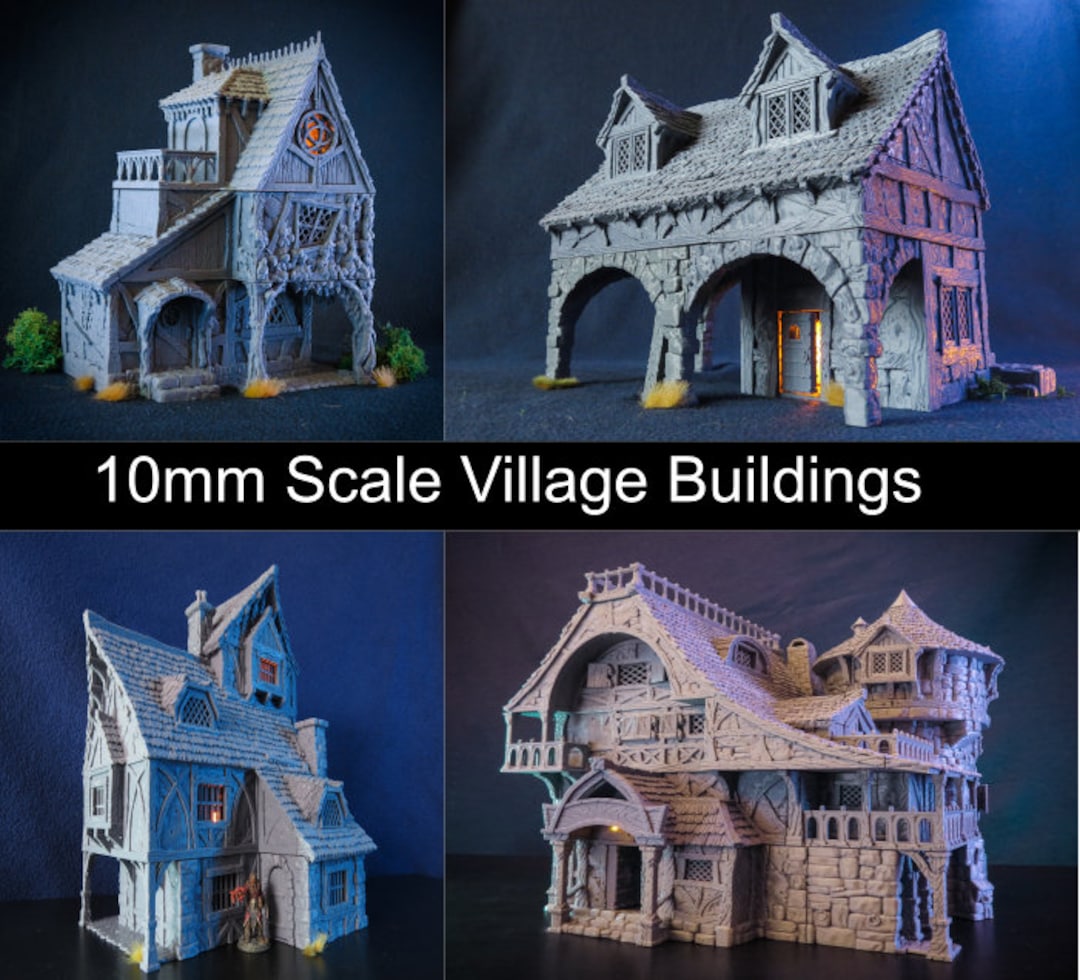 Buildings for 10mm Wargames - Etsy