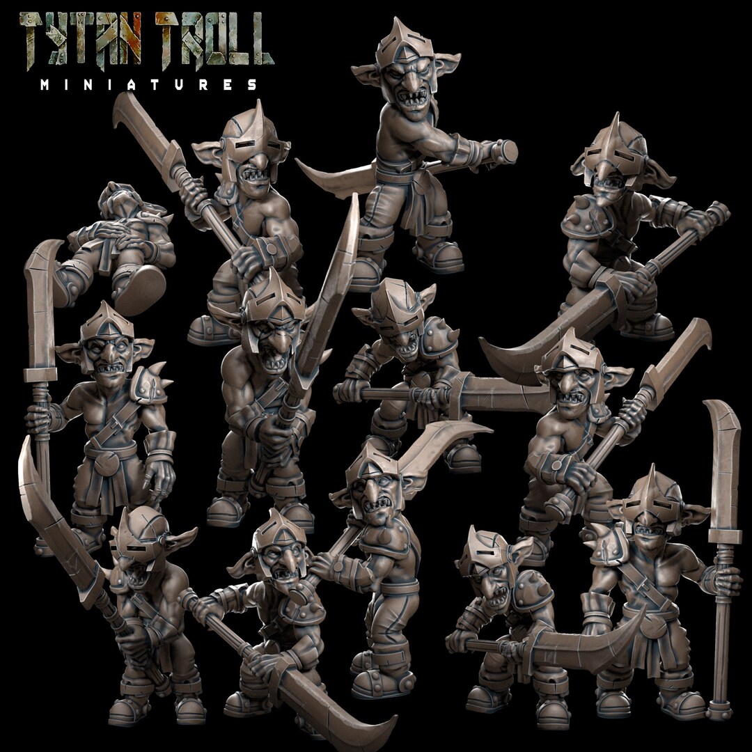 Goblin Models for Rpgs, Wargames, Npcs - Etsy